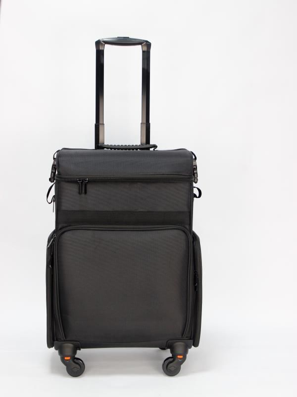 VANITY TROLLEY WITH PVC POUCHES