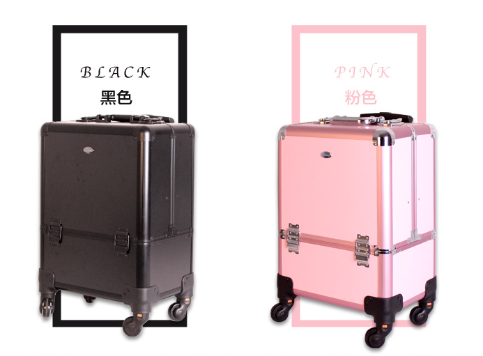 VANITY TROLLEY WITH COMPARTMENTS