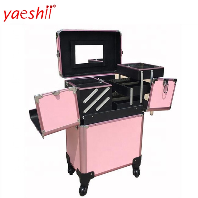 VANITY TROLLEY WITH COMPARTMENTS
