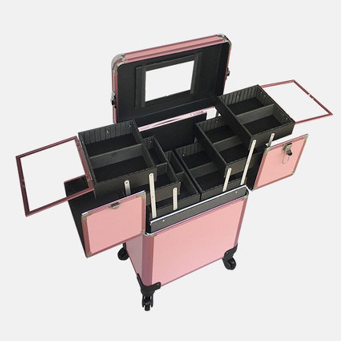VANITY TROLLEY WITH COMPARTMENTS